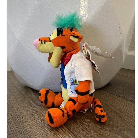 Disney | Toys | Disney Mouseketoys Tigger Mad Scientist 9 Mini Bean Bag ...